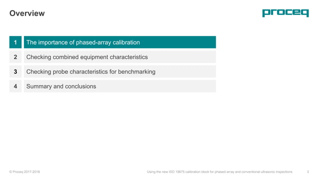 Using the new ISO 19675 calibration block for phased-array and ...