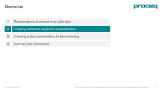 Using the new ISO 19675 calibration block for phased-array and ...