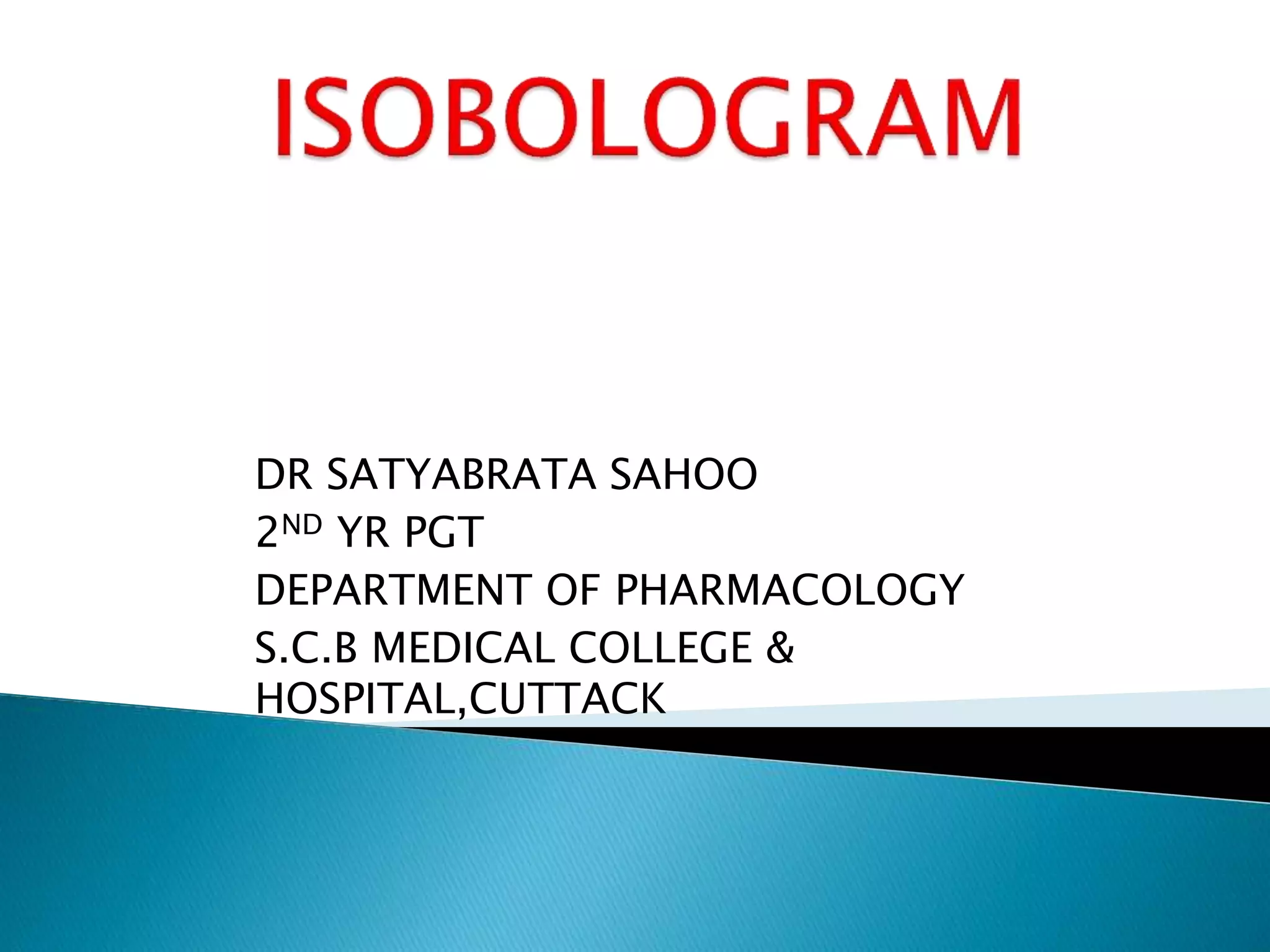 Isobologram | PPTX