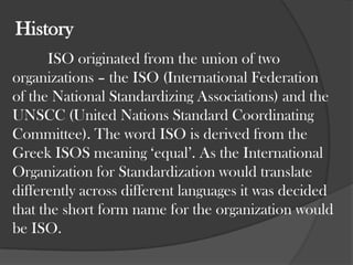 Iso (bpo) | PPTX | Business | Business and Finance