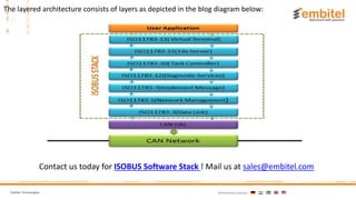 ISOBUS Software Stack Integration Services | PPTX