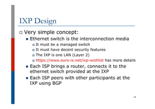 Internet Exchange Points, by Philip Smith [APNIC 38 / ISOC-AU] | PDF ...
