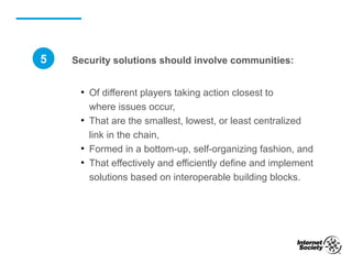 Collaborative Security: An approach to tackling Internet security ...