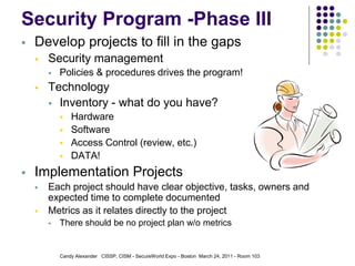 CISO Case Study 2011 V2 | PPT