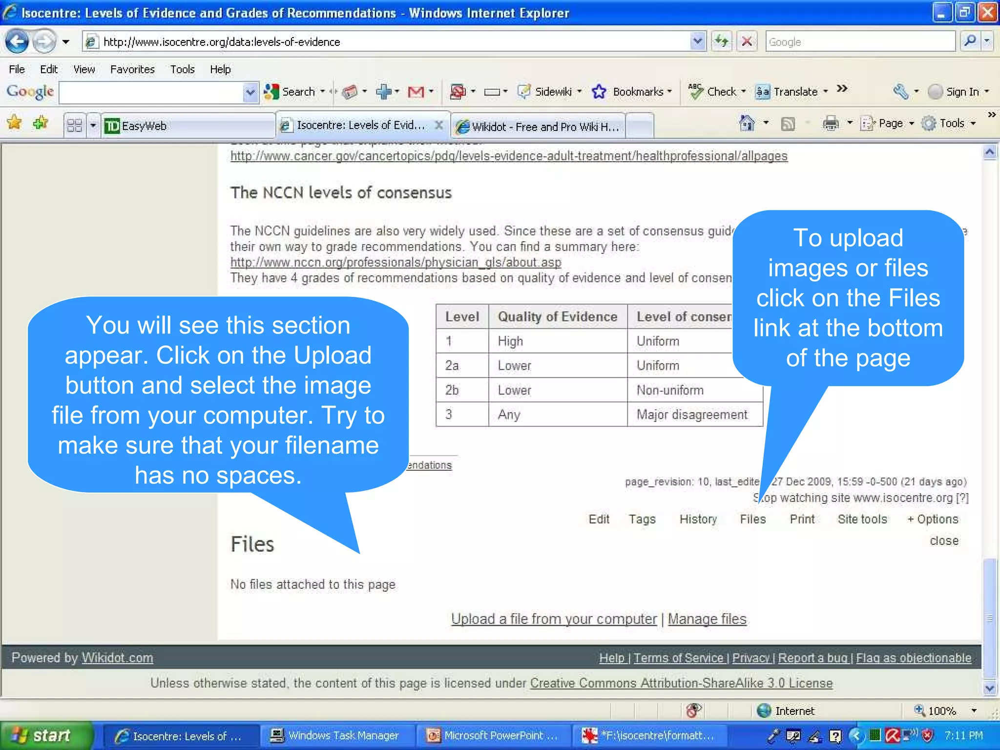 Isocentre Help Inserting Images | PPT | Internet for Beginners | Internet