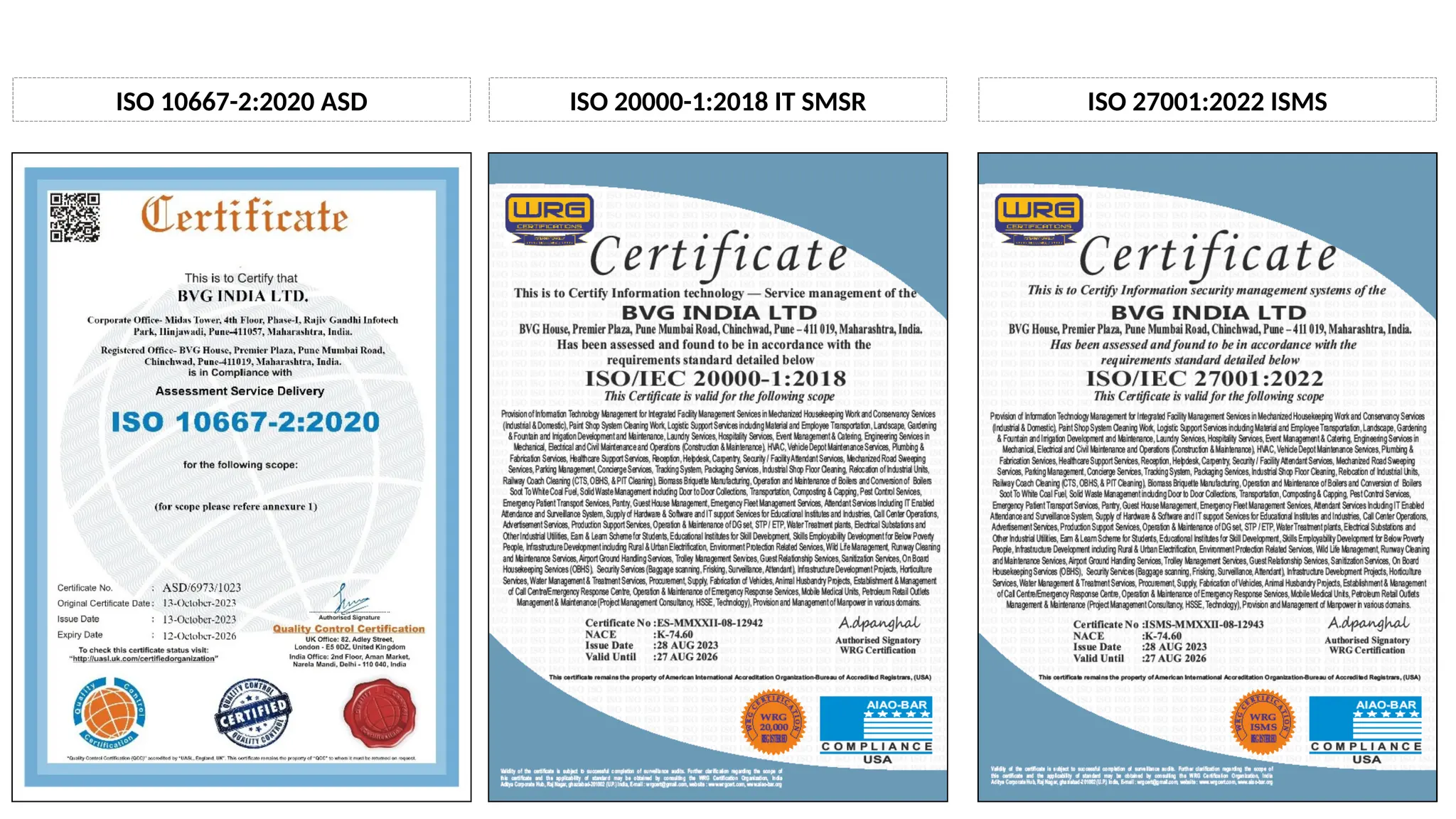 ISO CERTIFICATES for facility managemnt comapany.pptx