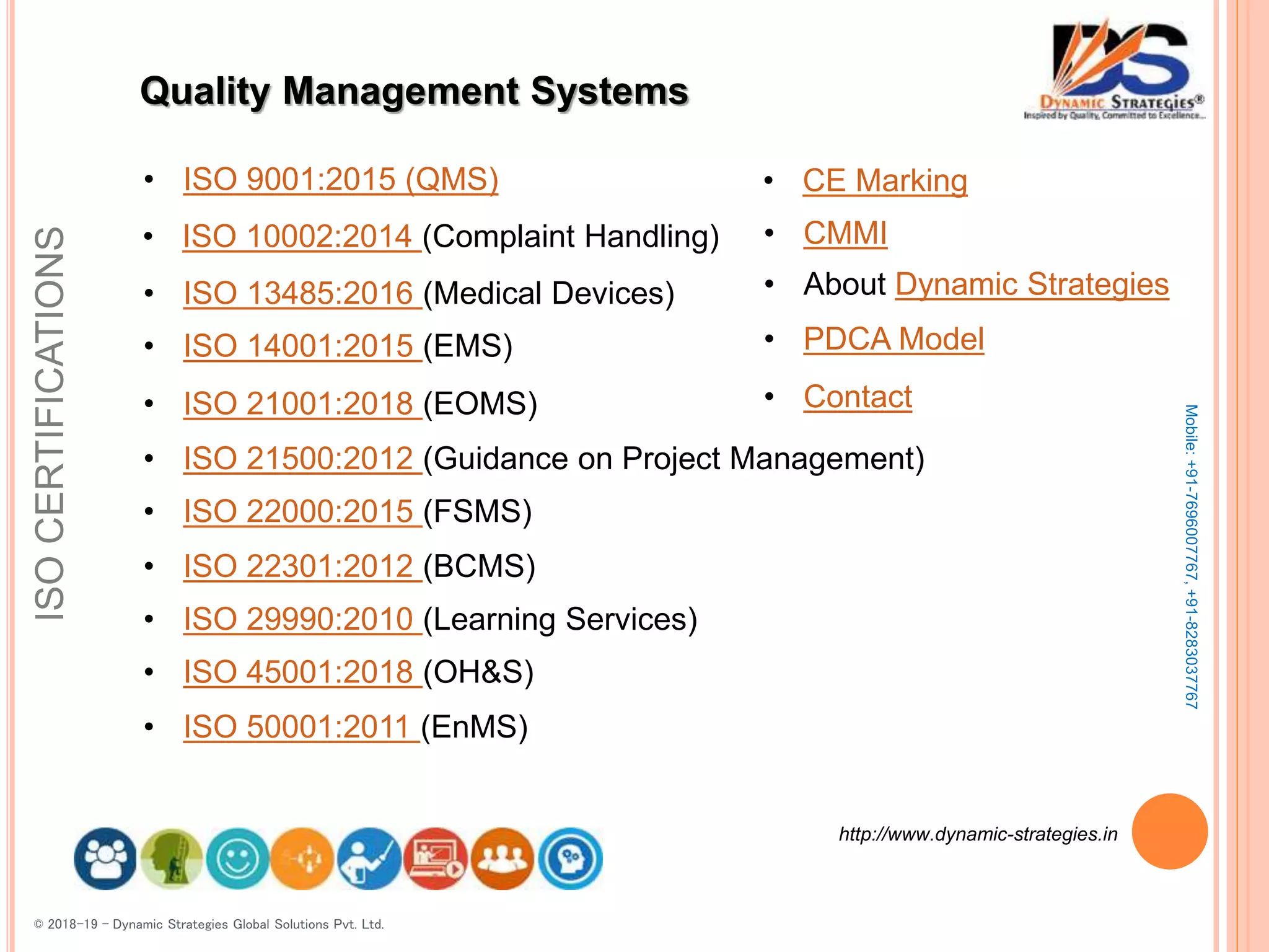 ISO Certification Consultancy | PPT