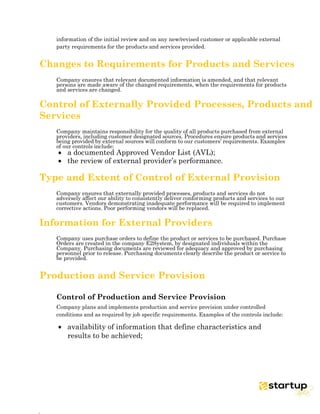 A Compact guide of ISO certification with quality process manual | PDF