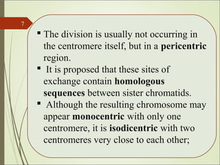 Isochromosomes | PPT