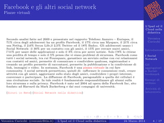I social network a scuola | PDF