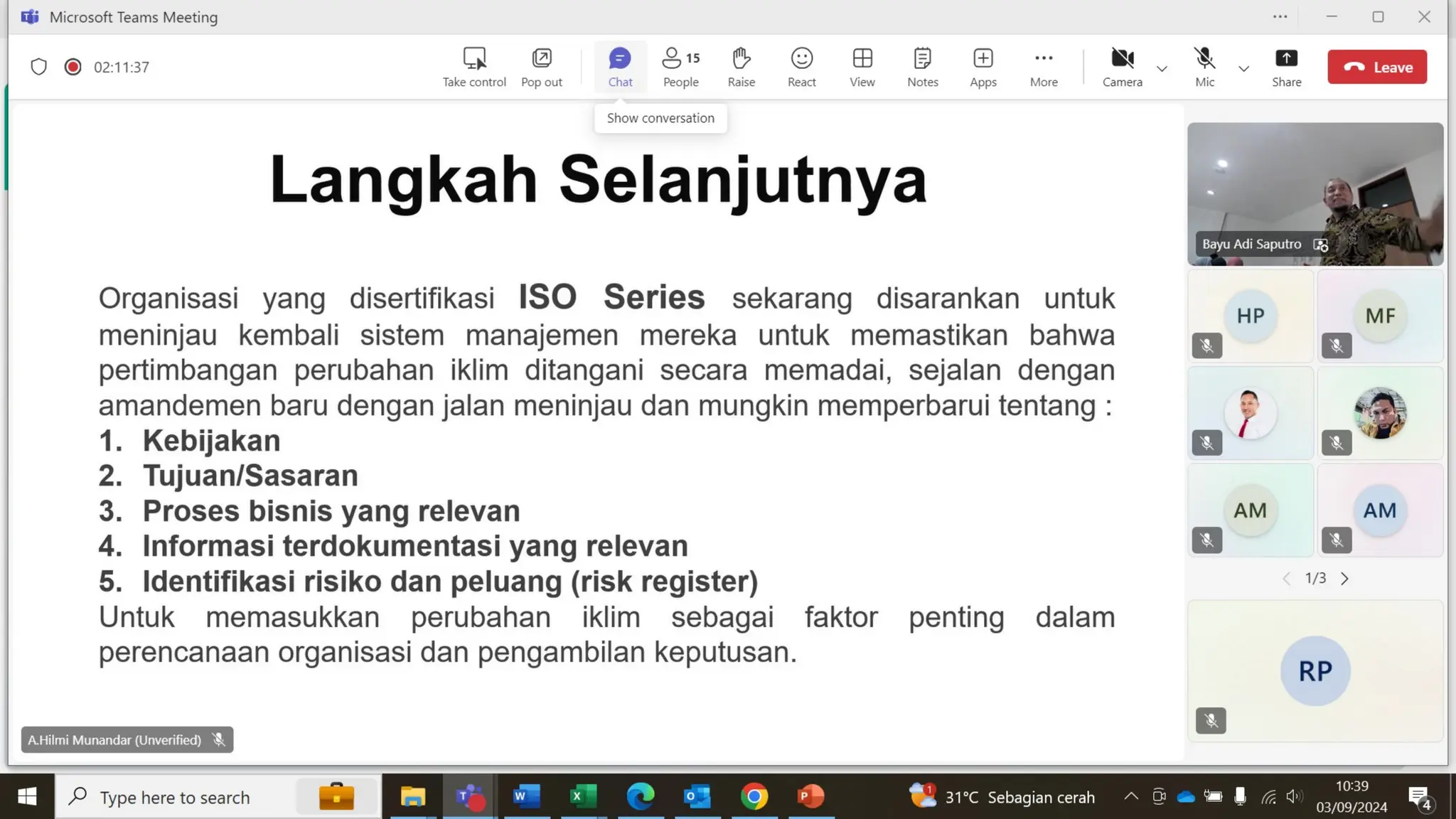ISO Clauses Detail - 9001 dan ISO 14001 2025 | PPTX
