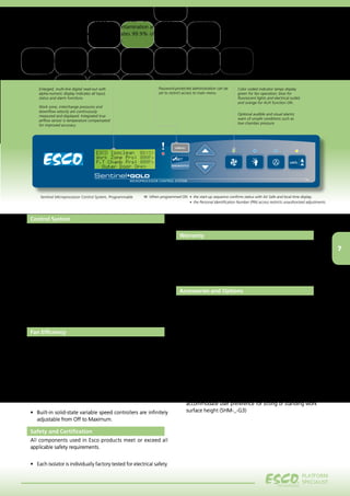 Isoclean Healthcare Platform Isolator (HPI G3) | PDF