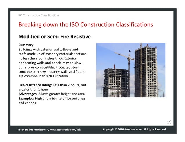 AssetWorks ISO Construction Classifications Quick Guide | PDF ...
