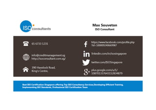 ISO Consultant Singapore | PPT