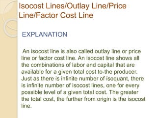 Isocost lines2 | PPTX | Business Accounting & Finance | Business