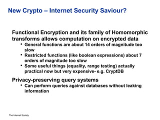 ISOC Panel at IETF 90 - Internet Security and Privacy: Ten years later | PPT
