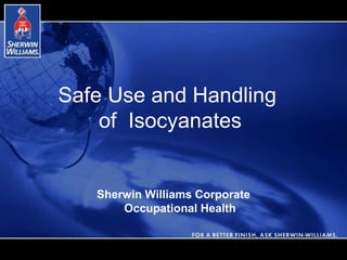 Isocyanates Awareness Training | PPTX