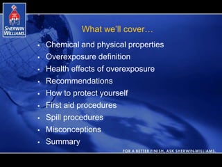 Isocyanates Awareness Training | PPTX