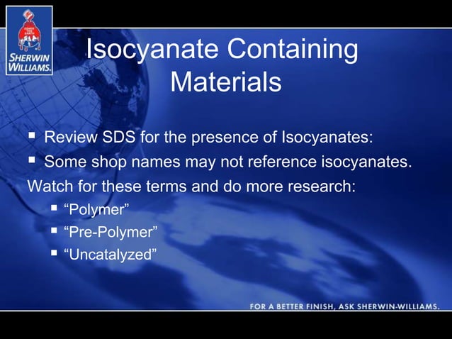 Isocyanates Awareness Training | PPTX | Lung and Respiratory Health ...