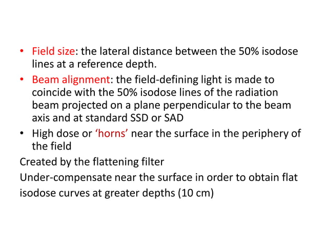 Isodose curves RADIATION ONCOLOGY | PPTX | Physics | Science