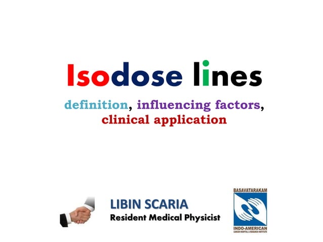 Isodose lines | PPTX