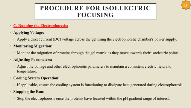 Isoelectric Focus: Decoding Charged Particle Precision.pptx