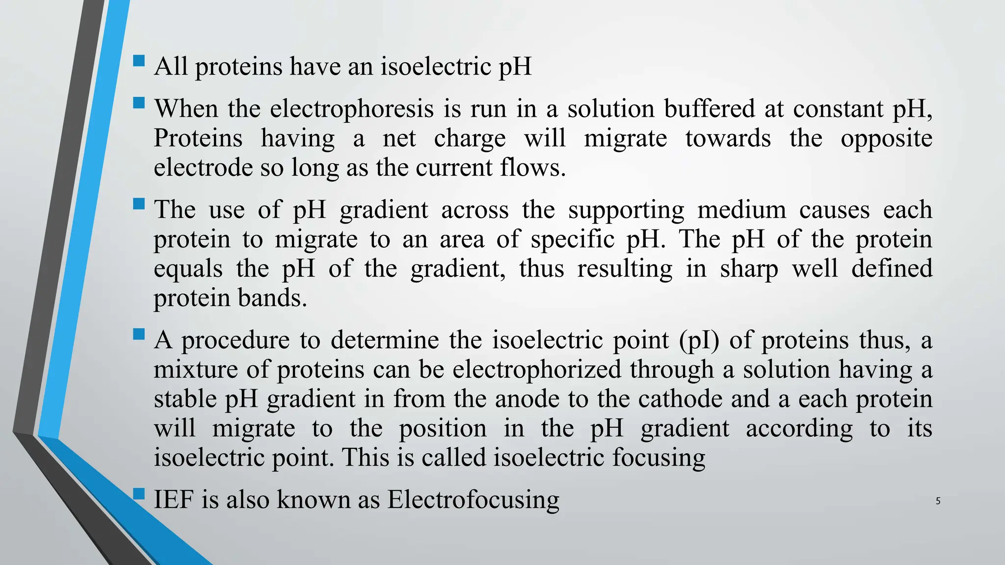 Isoelectric focusing electrophoresis.pptx