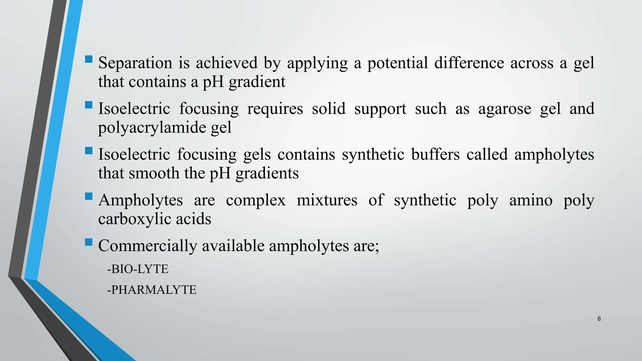 Isoelectric focusing electrophoresis.pptx