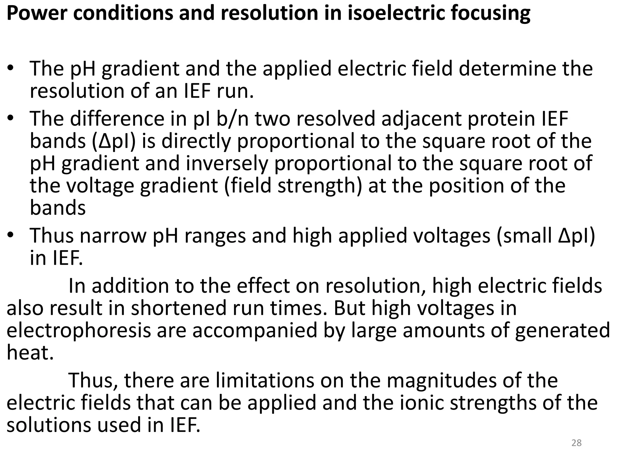 Iso electric focusing(ranjith) | PPTX