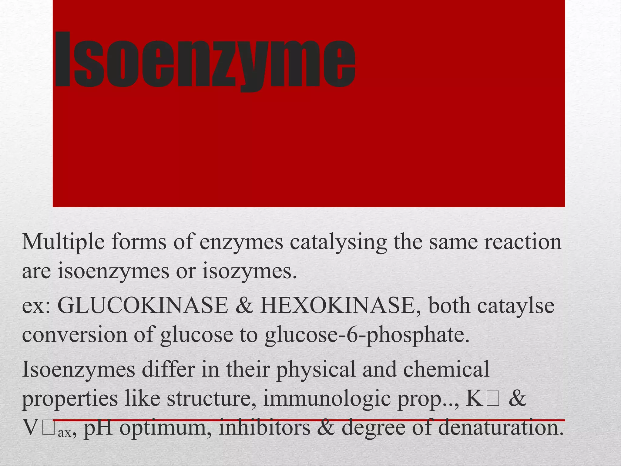 Isoenzyme | PPTX