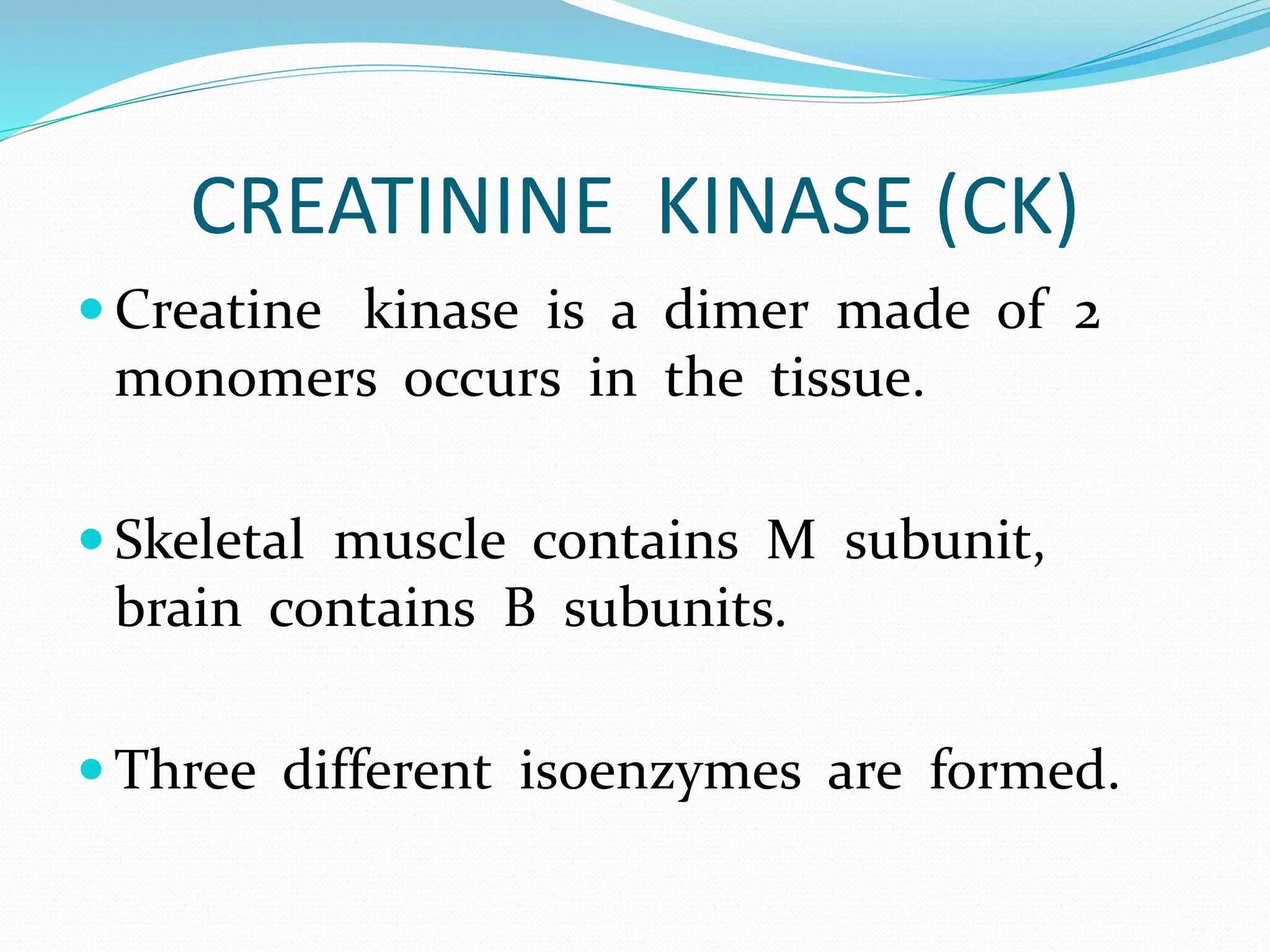 ISOENZYMES OF LDH & CK | PPTX