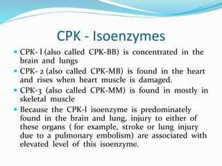 ISOENZYMES OF LDH & CK | PPTX
