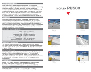 ISOMAT_Isoflex- PU 500 | PDF