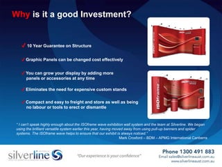 Isoframe Wave Tradeshow Display Presentation | PPSX