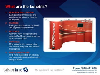 Isoframe Wave Tradeshow Display Presentation | PPSX