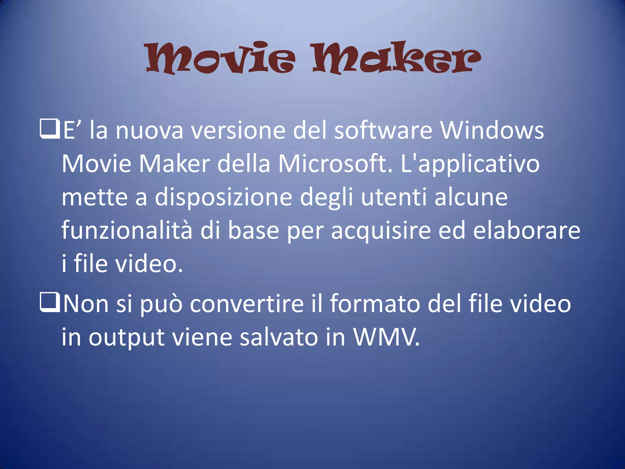 Il software applicativo | PPTX