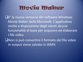 Il software applicativo | PPT