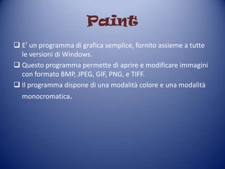 Il software applicativo | PPT