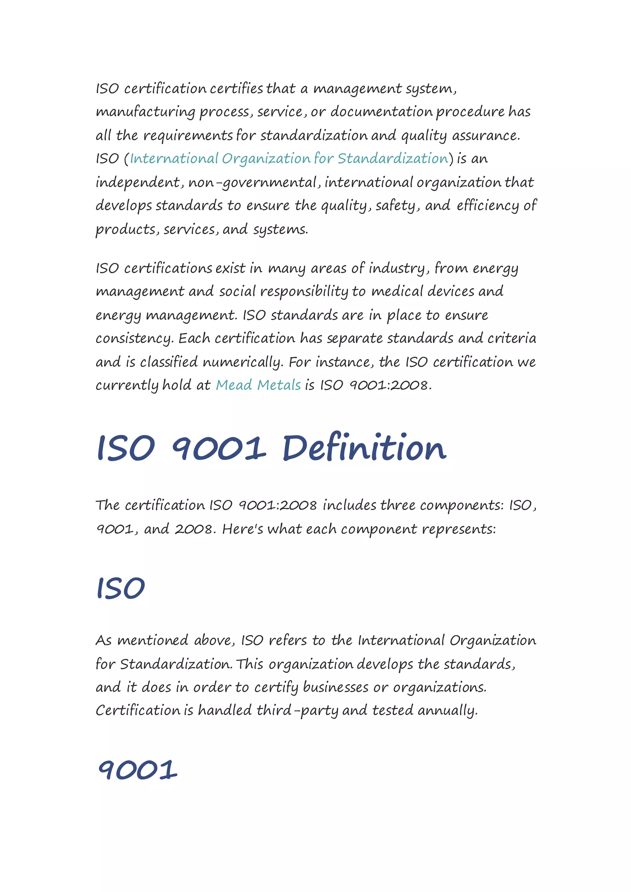 Iso,icc meaning | DOC | Automotive Industry | Industries