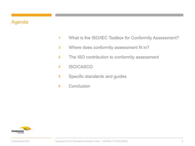 ISO ICE PPTE Toolbox conformity asseement | PPT