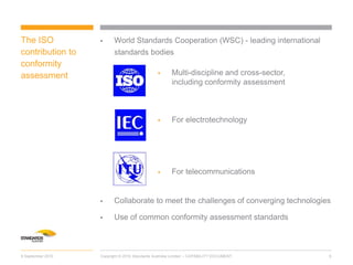 ISO ICE PPTE Toolbox conformity asseement | PPT