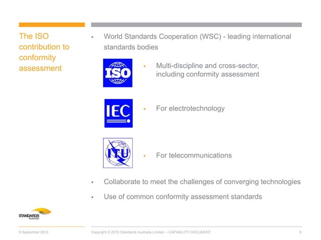 ISO ICE PPTE Toolbox conformity asseement | PPT