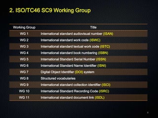ISO Identifier and UCI | PPTX