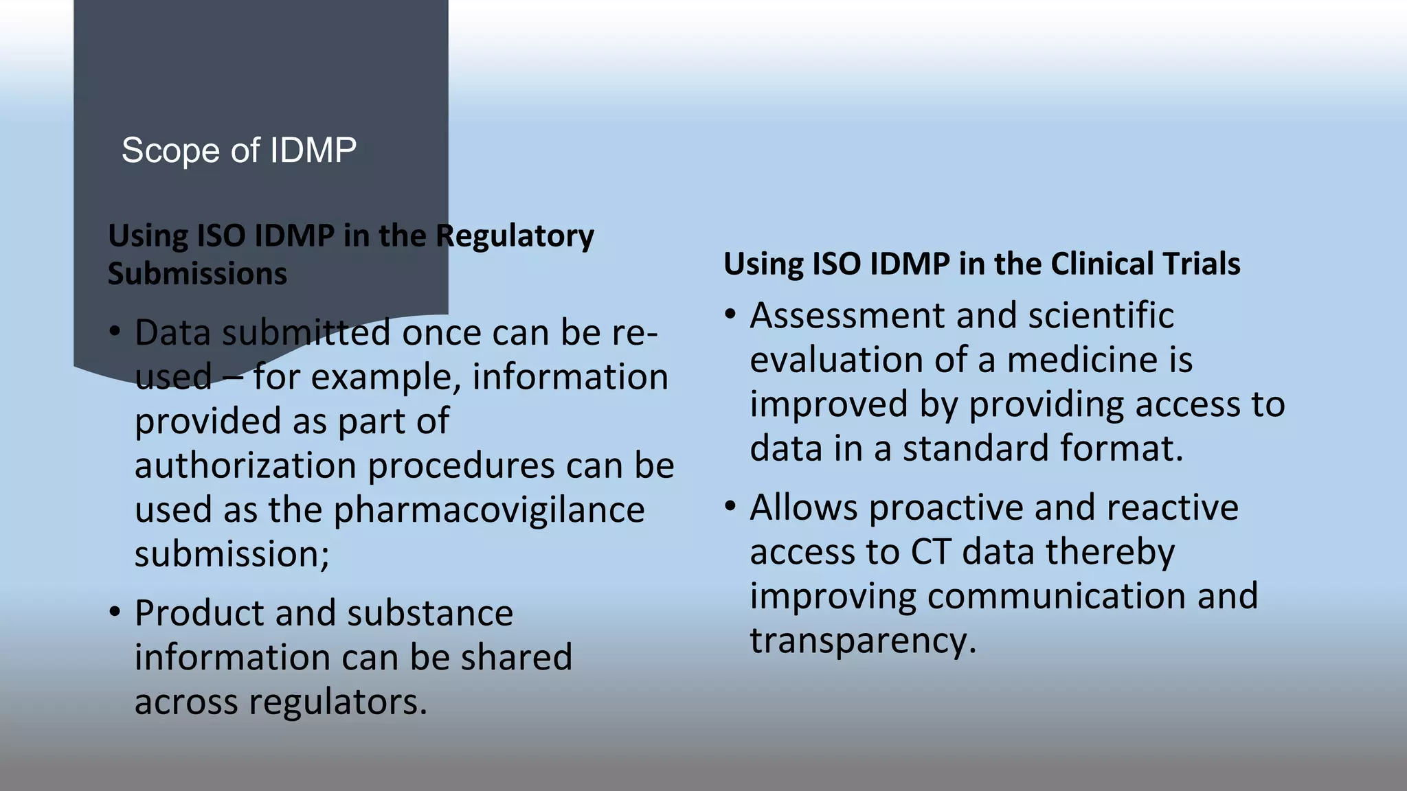 Iso idmp overview European Region | PPTX