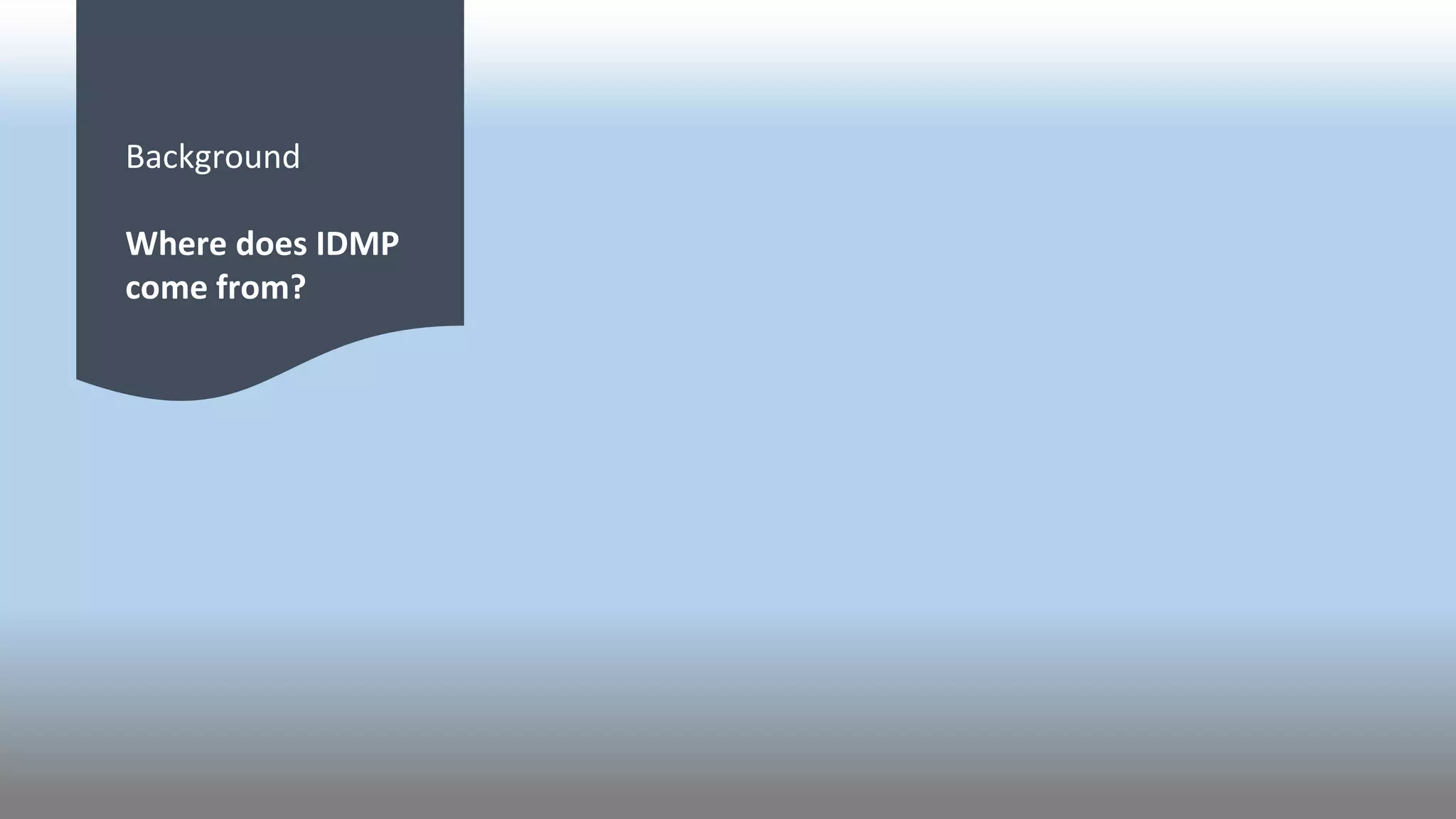 Iso idmp overview European Region | PPTX