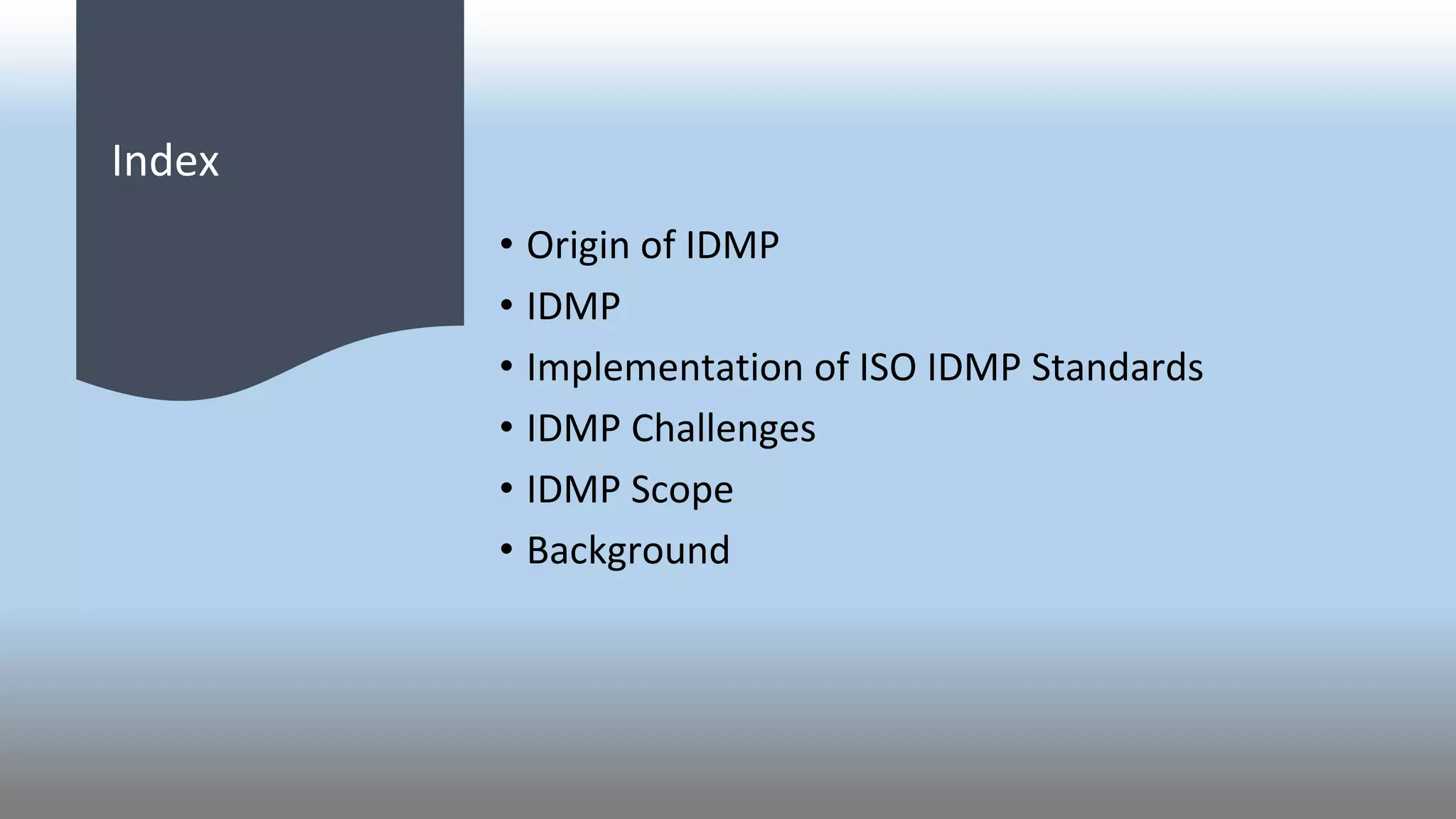 Iso idmp overview European Region | PPTX