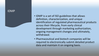 Iso idmp overview European Region | PPTX