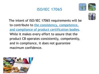product certificationISOIEC17065 Training.ppt