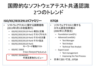 ISO/IEC DIS 20246 についての(ごく簡単な)説明 | PPTX