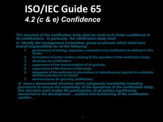 Isoiec Guide 65 Ias Ac 370 General Overview | PPTX